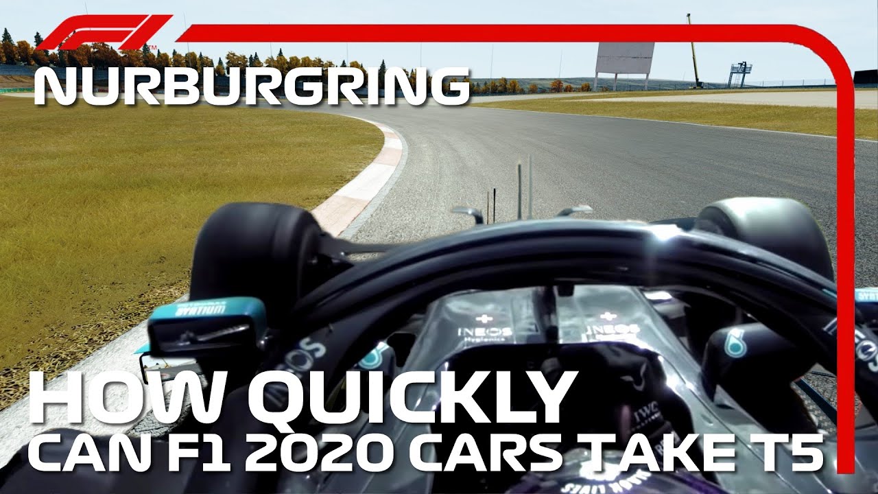 How QUICKLY Can F1 2020 Cars Take TURN 5 at the NURBURGRING? (Is It ...