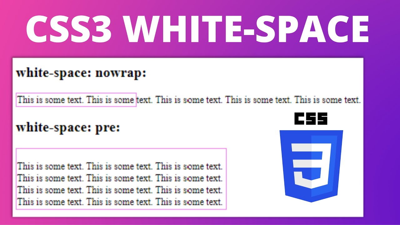 Css White Space In Hindi CSS3 Tutorial In Hindi 9 Ll White space Css White Space In Hindi CSS3 Tutorial In Hindi 9 Ll White space