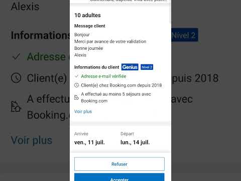 ✅ Fonctionnement des Demandes de réservation dans BOOKING