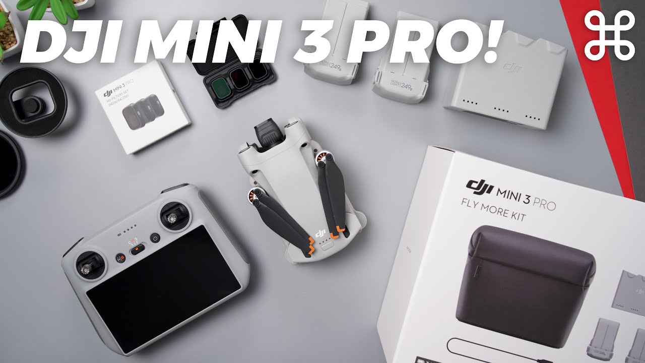 DJI Mini 3 Pro & Accessories - First Drone Impressions! - YouTube