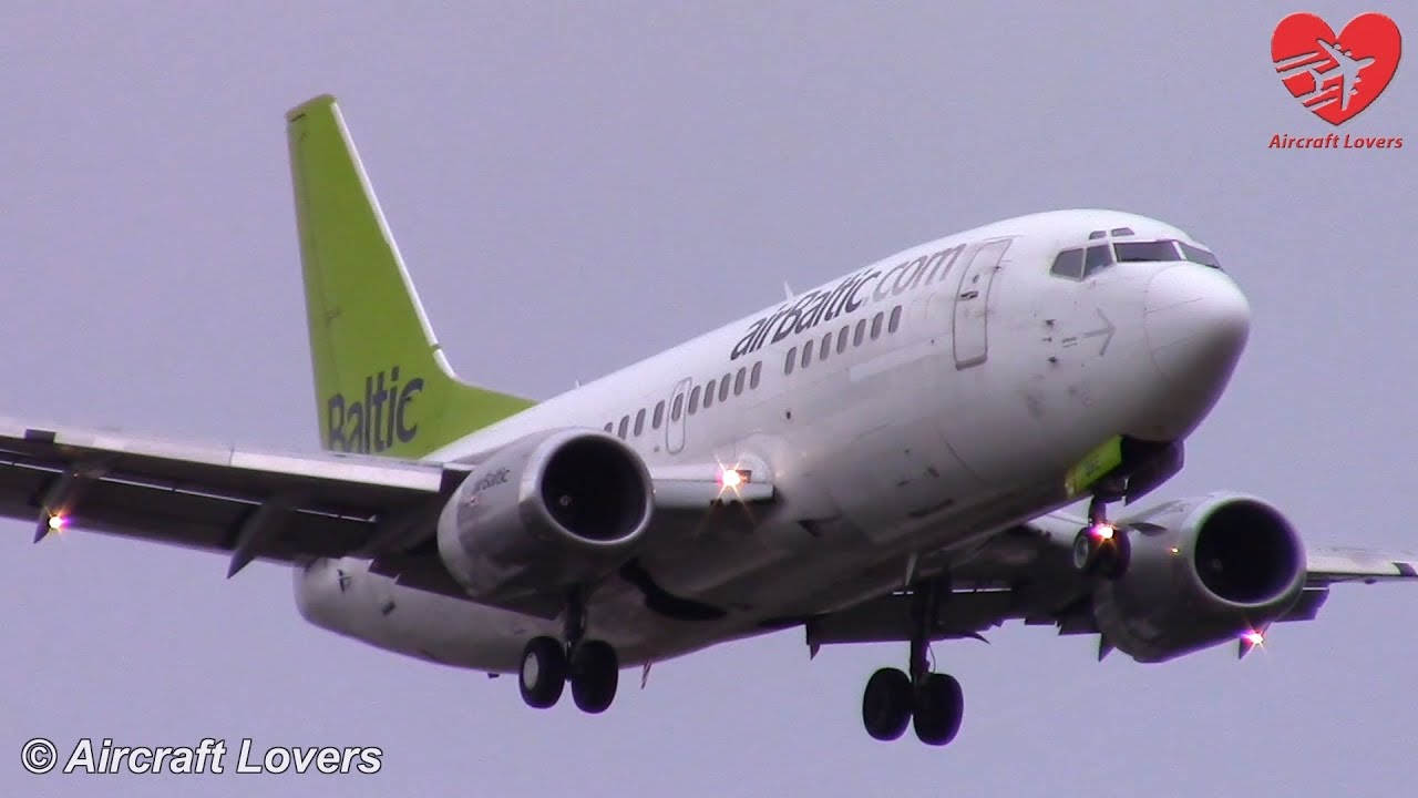 Air Baltic B737-500 │ YL-BBE │ Germany, Berlin-Tegel 23.06.15 - YouTube