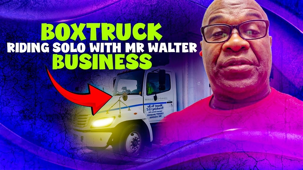 Riding Solo With Mr Walter | the Boxtruck Couple - YouTube