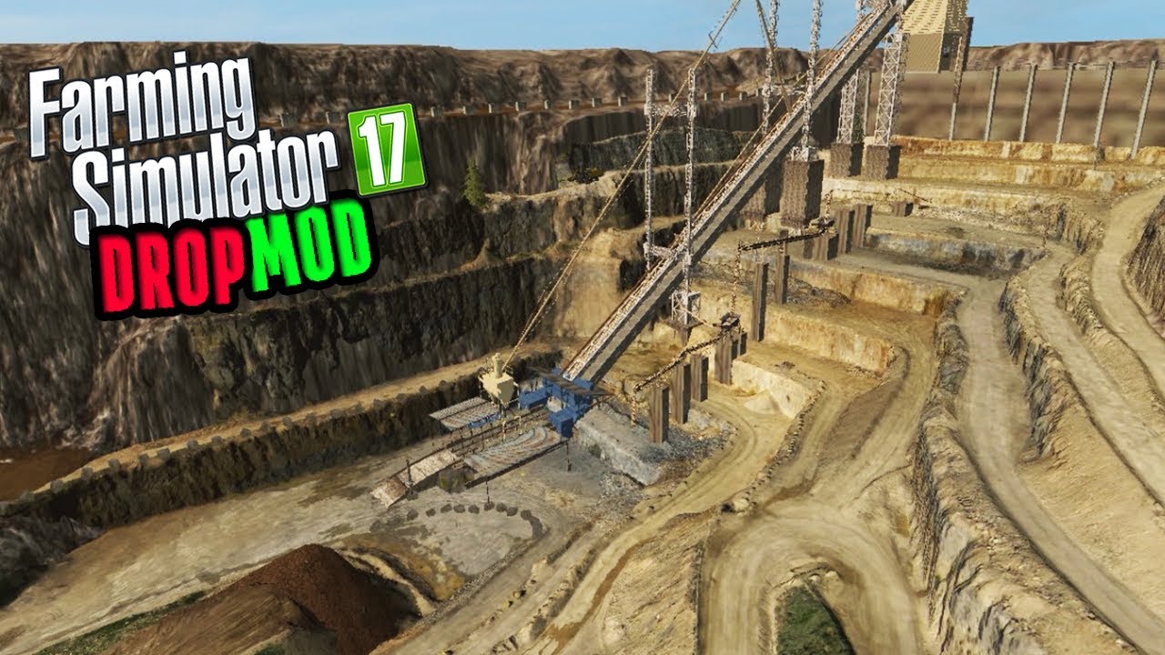 NOVO MAPA DE MINERAÇÃO E CONSTRUÇÃO - Farming simulator 17/DropMod ...