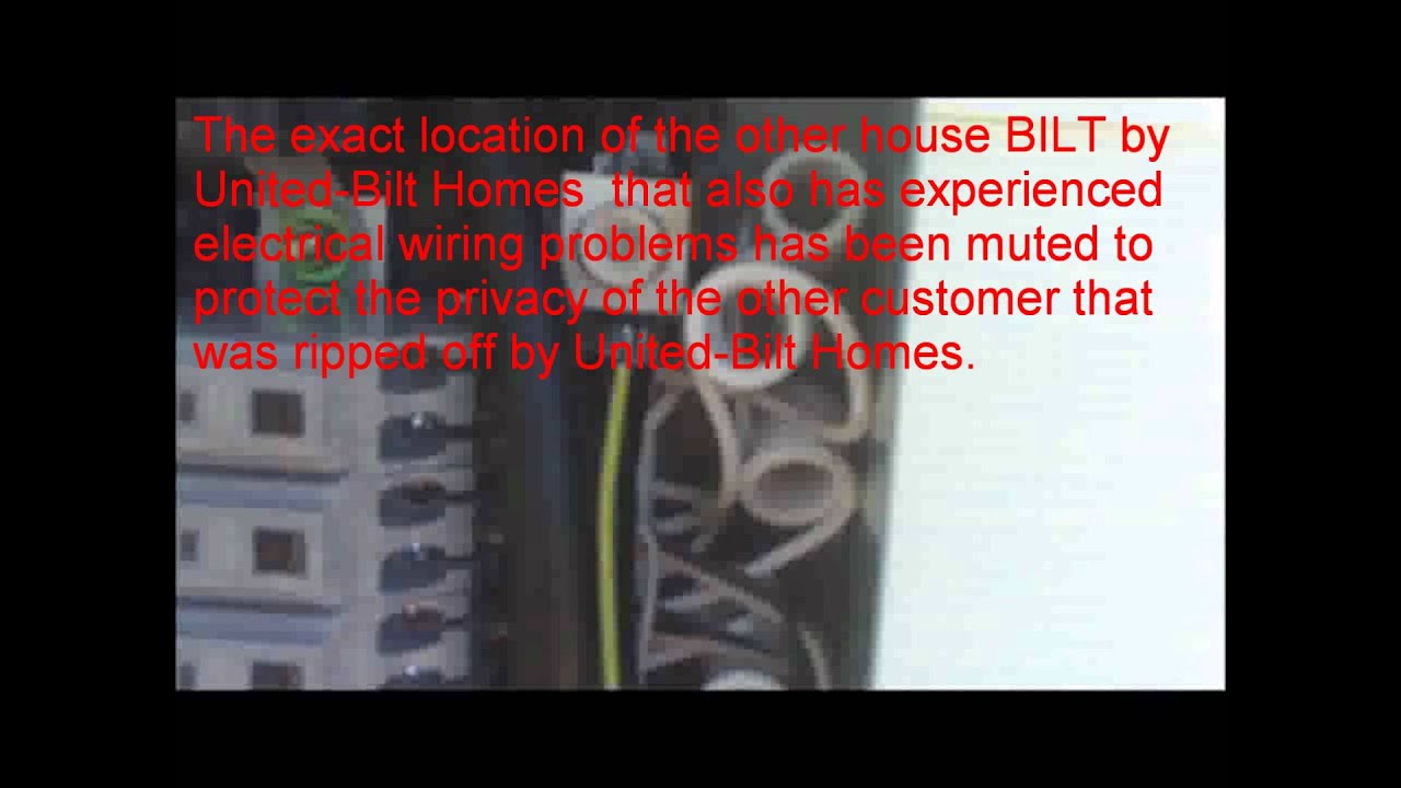 United-Bilt Homes: Electric coop identifies multiple NEC / IRC code violations with wiring ...