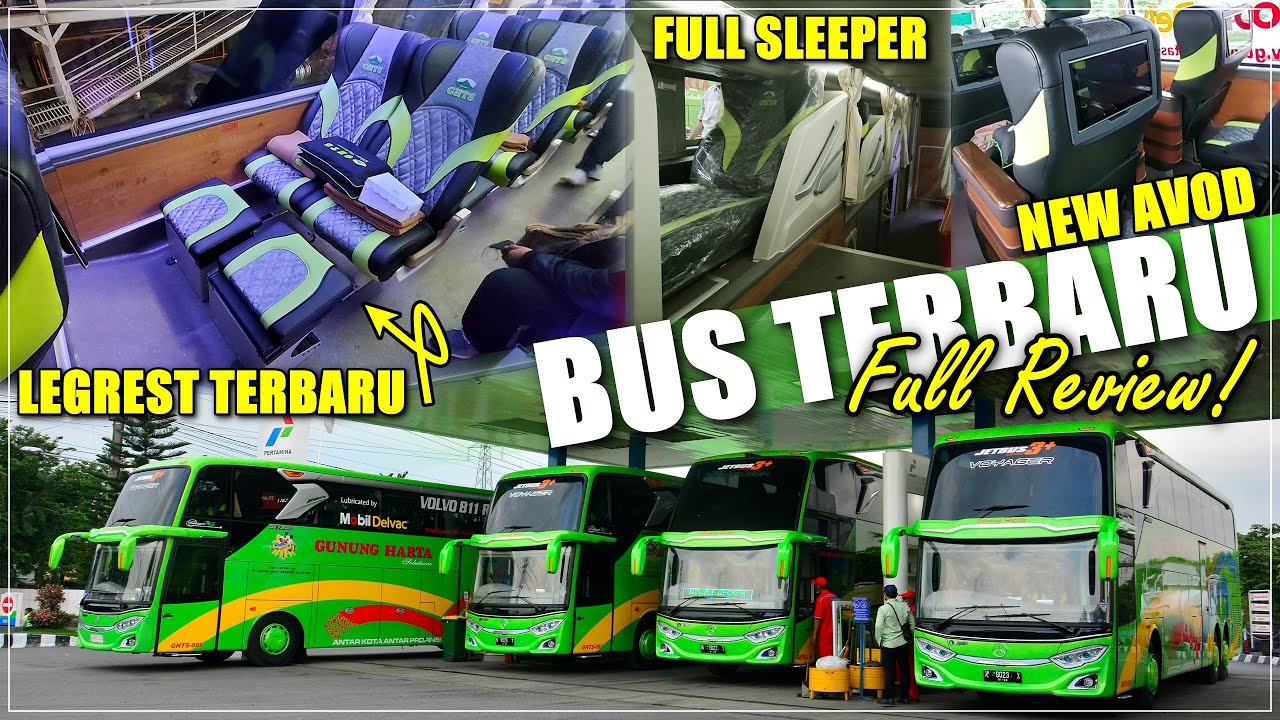 SATU-SATUNYA DENGAN KELAS SEPERTI INI | FULL REVIEW INTERIOR BUS ...