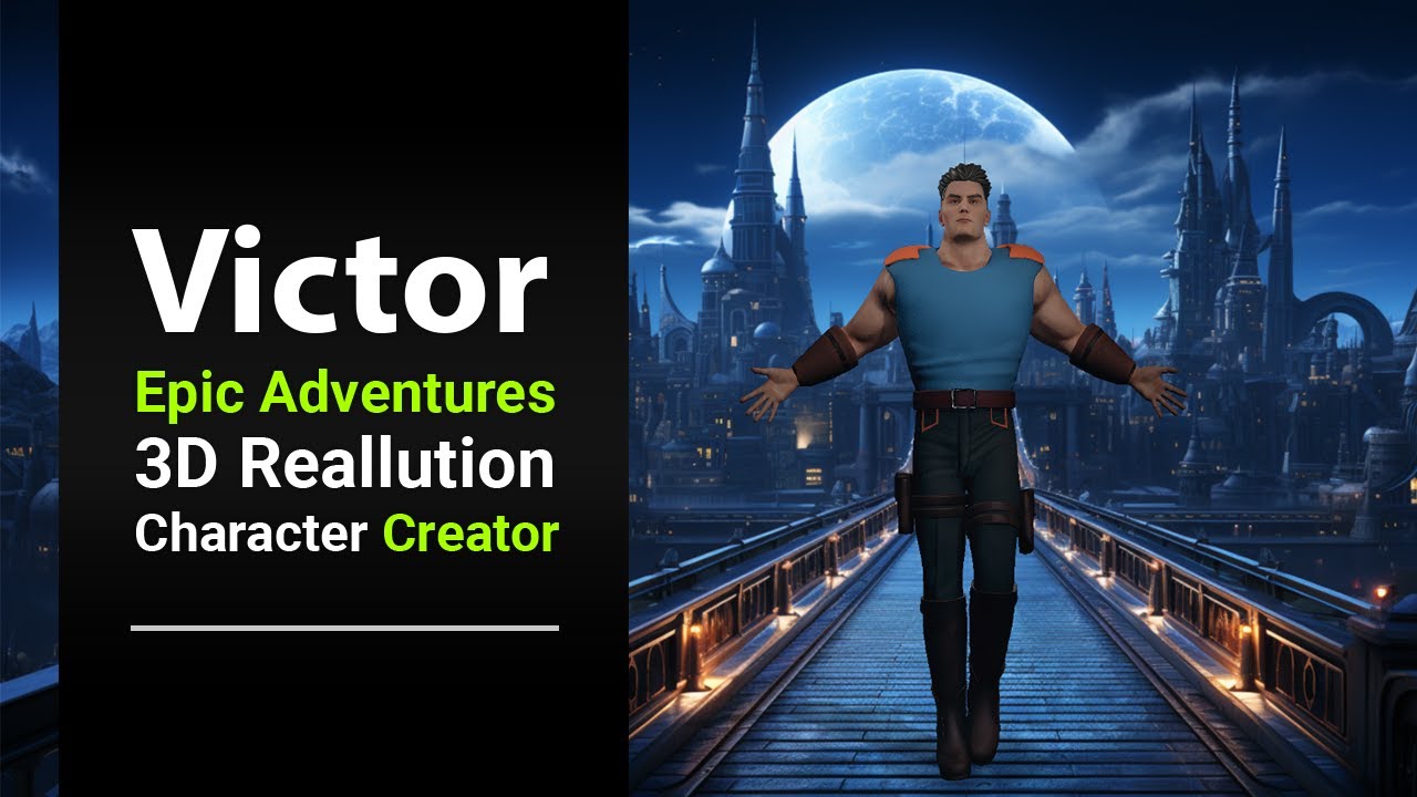 Introducing Awesome Victor - Premium 3D Character Pack for Character ...