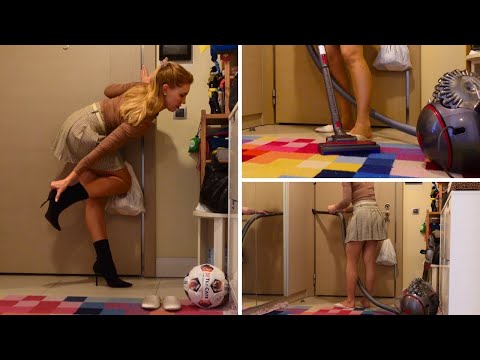 Evening Home Reset | Coming Home & Relaxing Vacuum Sounds