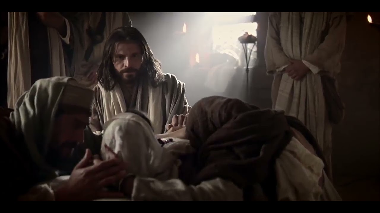Mark 5 | jesus raises the daughter of jairus | the bible - YouTube
