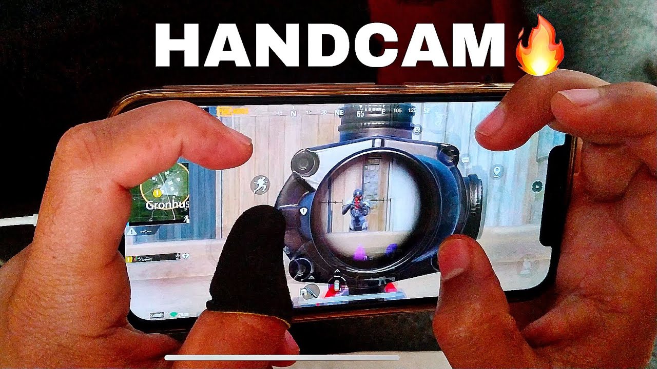 BEST HANDCAM IPHONE 12 PRO 🔥 | 5 Finger + Gyroscope | PUBG MOBILE - YouTube