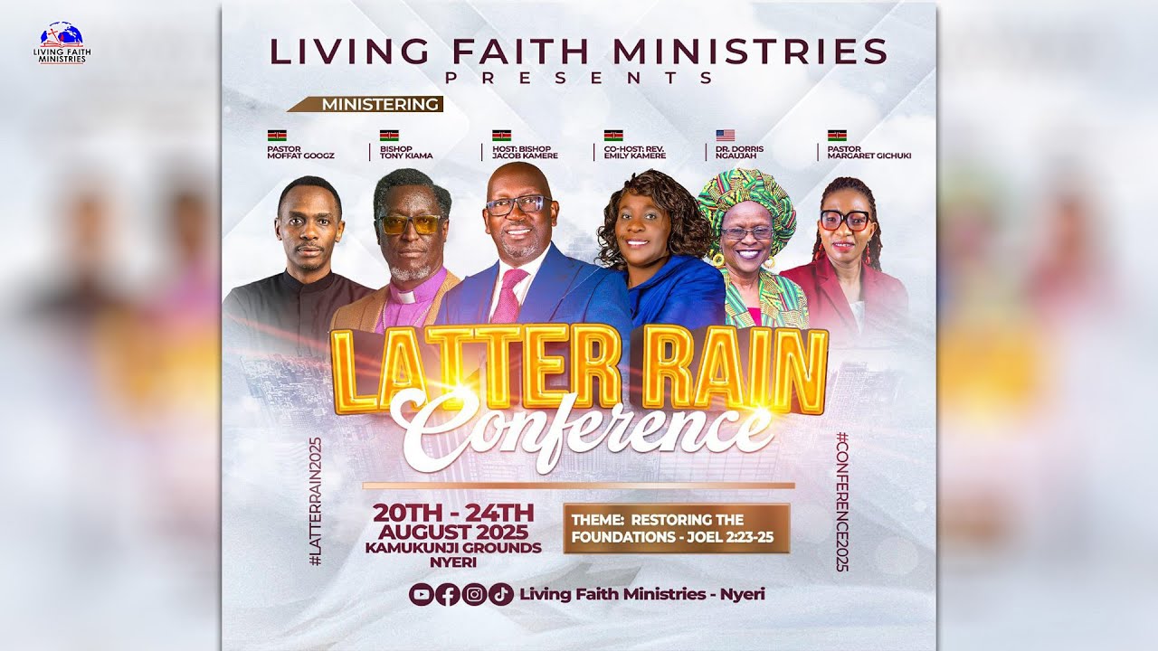 LATTER RAIN CONFERENCE DAY 3 SESSION 1 || 22nd AUGUST 2025 - YouTube