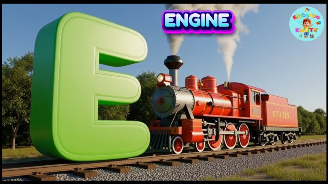 "ABC Song for Kids | A to Z Learning with Fun Objects | Phonics Song ...