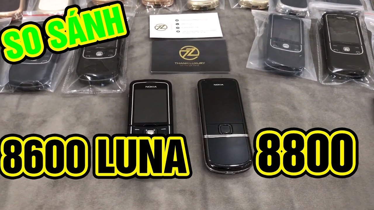 So Sánh Sự Khác Nhau Giữa Nokia 8600 Luna và Nokia 8800 - Nokia 8600 ...