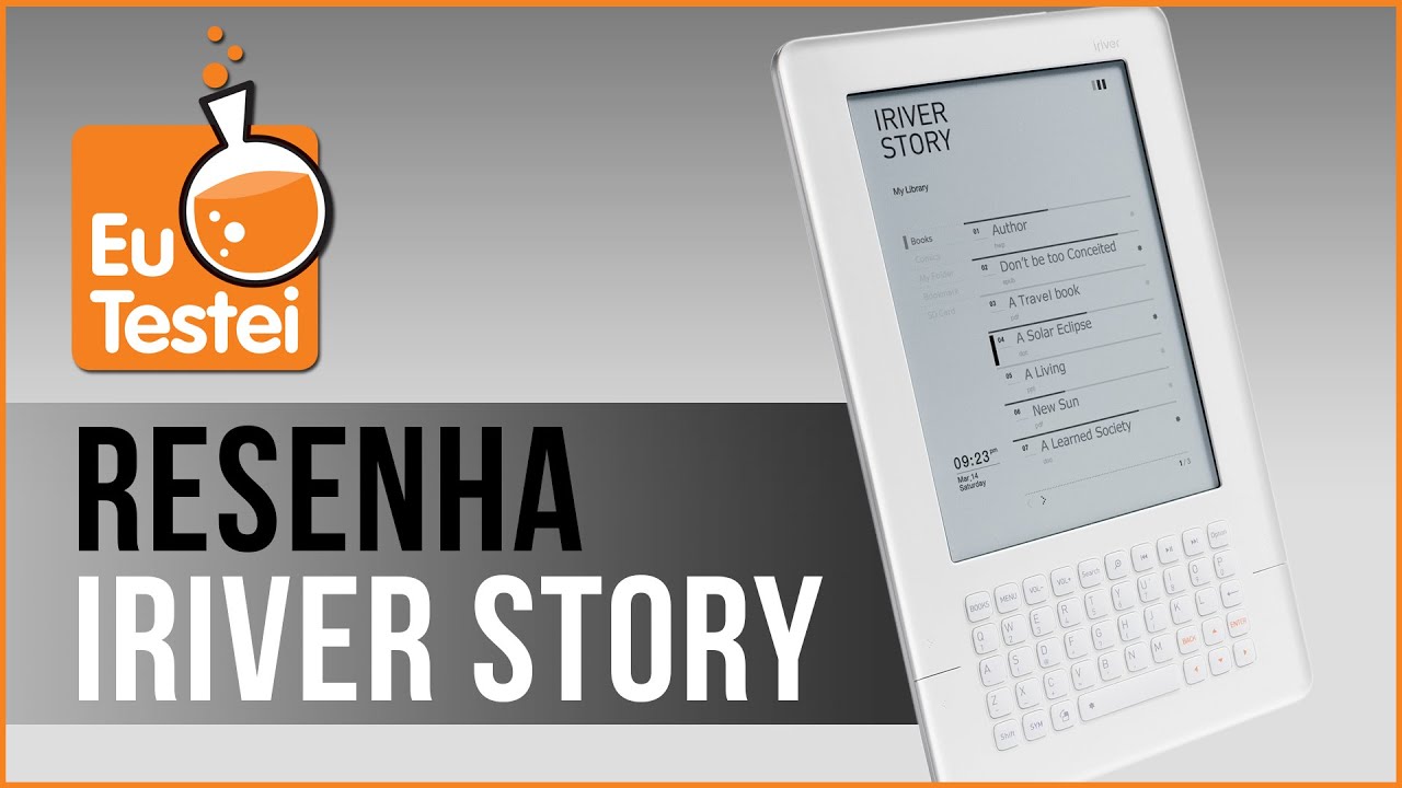 eReader iriver story - Vídeo Resenha EuTestei Brasil - YouTube