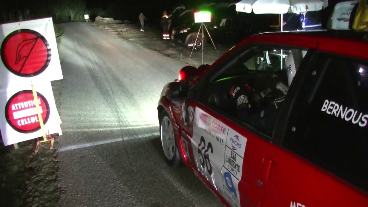 Bouch BERNOUS antoine françois LUIGI rallye de Corté Centre Corse 2019 ...