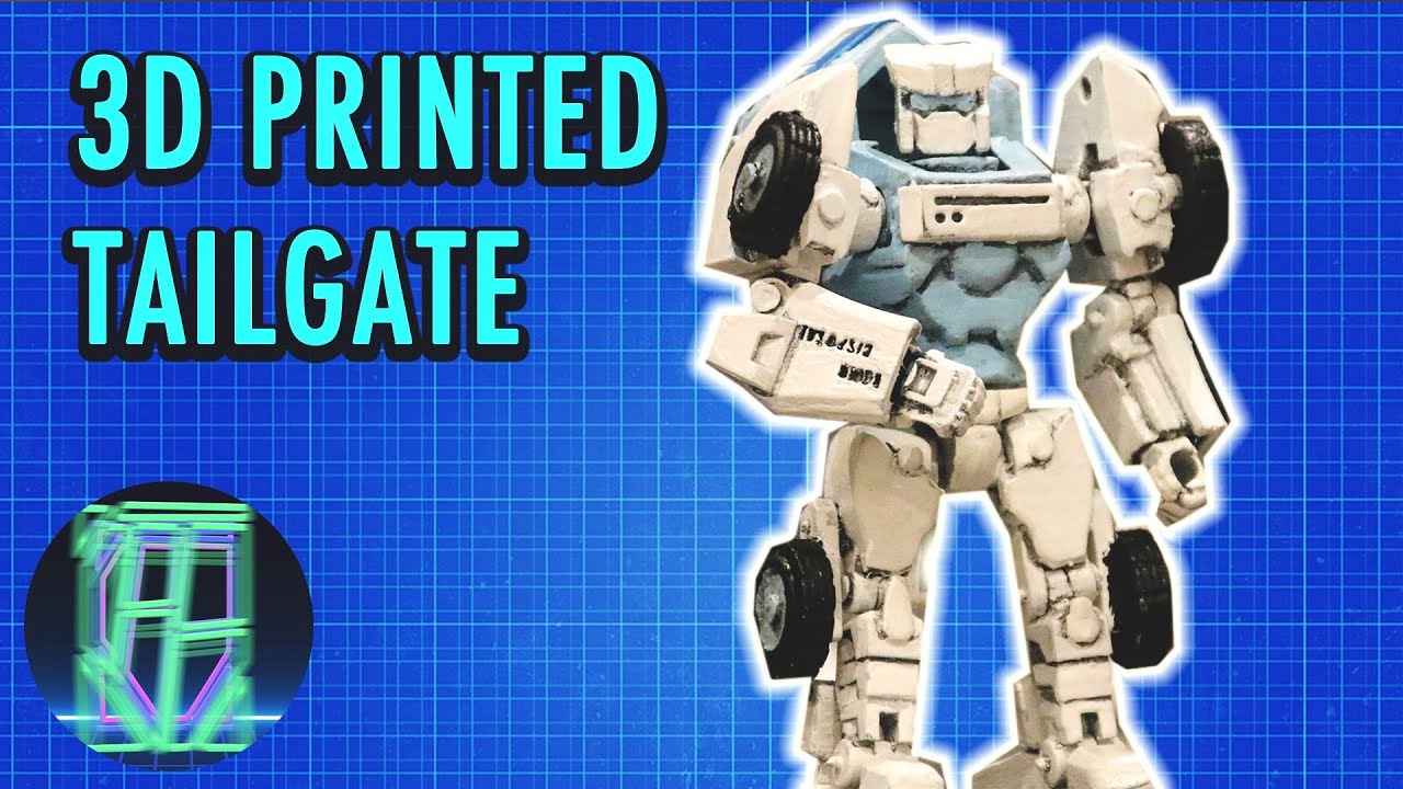 Transformers 3D Printed MTMTE Tailgate Showcase/ Review - YouTube