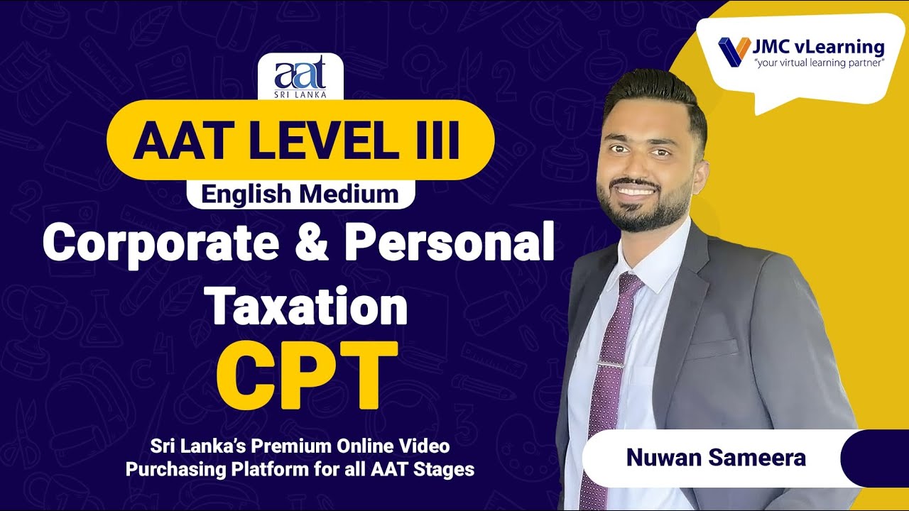 Corporate & Personal Taxation (CPT) | English Medium | AAT Level 3 ...