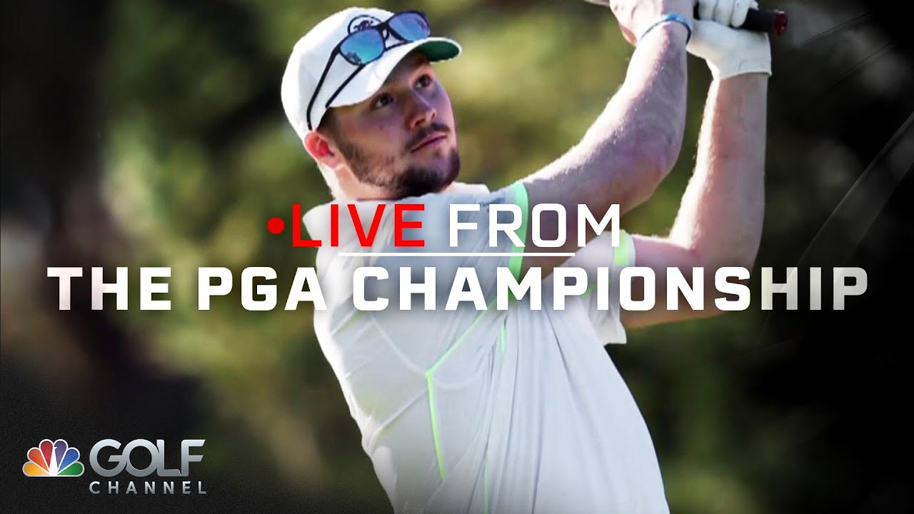 Josh Allen, Von Miller compare golf to football | Live from the PGA ...