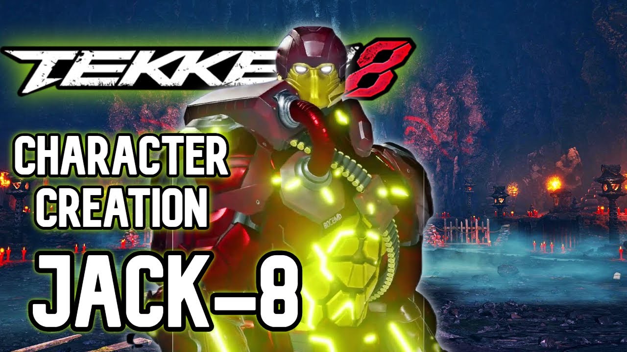 Tekken 8 Character Customization Showcase - Jack- 8 - YouTube
