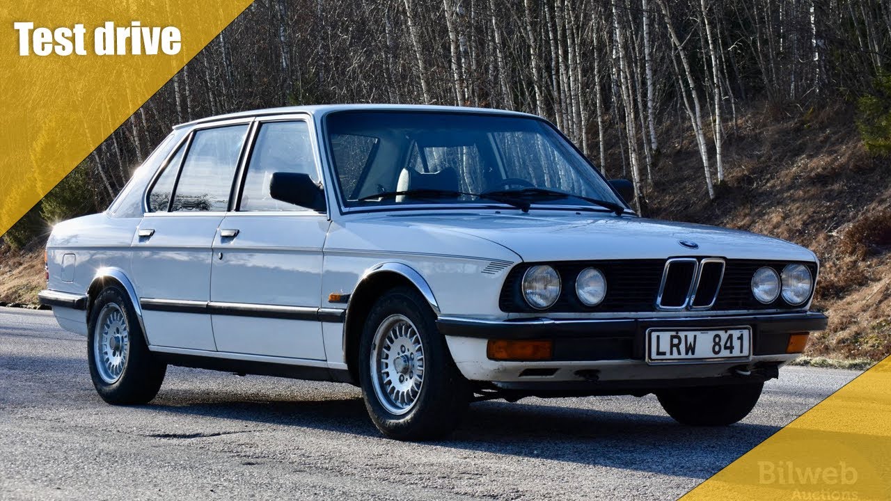 16816 - BMW 518i E28 — 1984 - YouTube