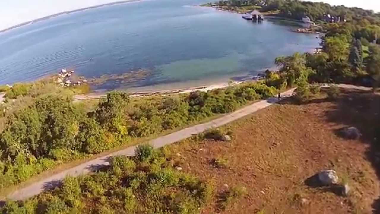 Two East End lots on Fishers Island Sound - YouTube