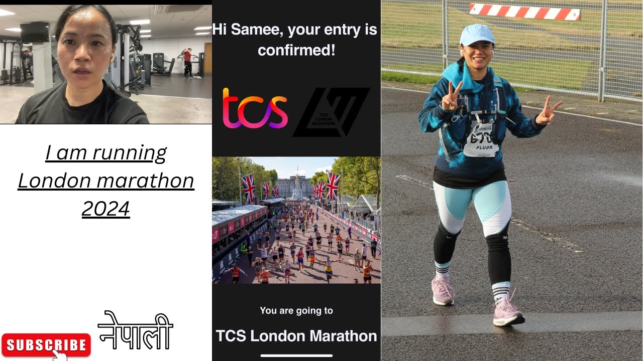 I am running London marathon #2024 - YouTube