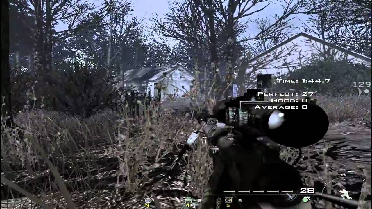 Call of Duty: Modern Warfare 2 - Hidden (All Perfect Kills) - YouTube