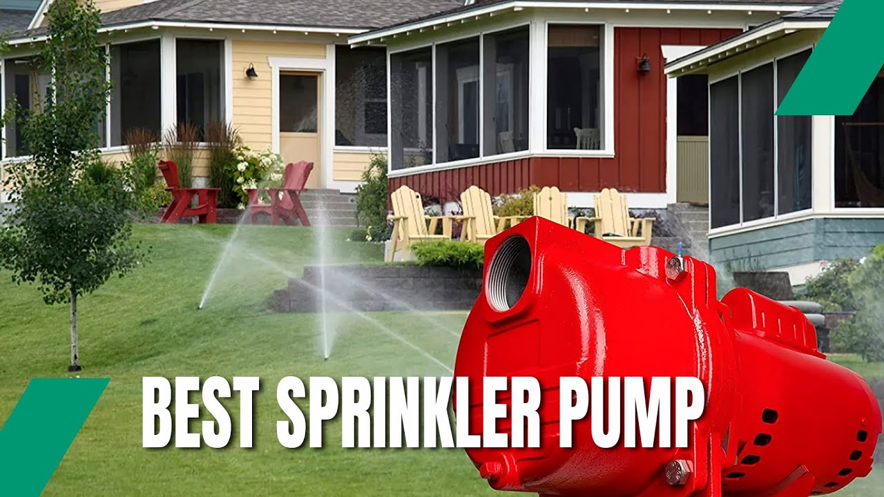Best Sprinkler Pump - Expert's Pick! - YouTube