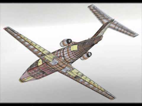 Private Jet Model in SolidWorks - YouTube