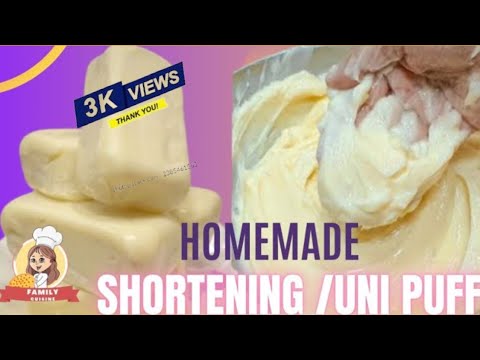 How To Make UNI PUFF /Homemade Uni Puff/Shortening/Margerne Recipe ...