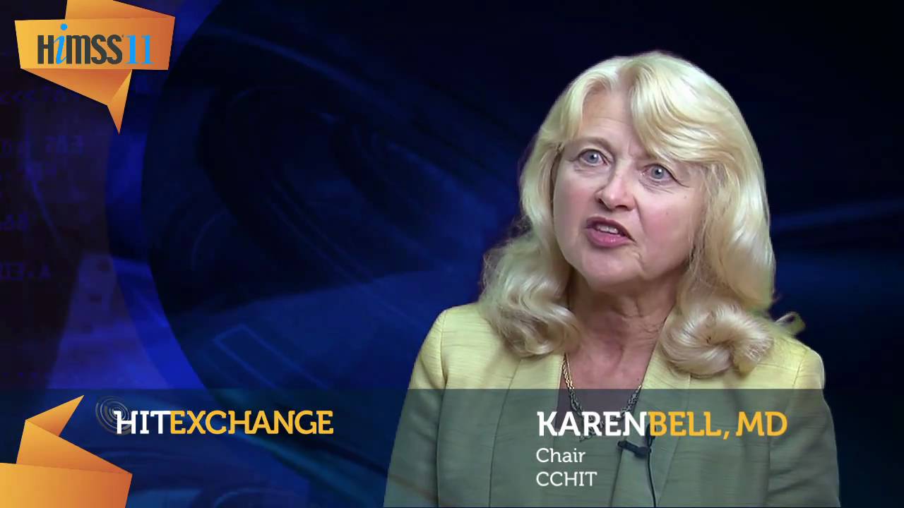HIMSS 11 Perspective: Karen Bell, MD, Chair of CCHIT - YouTube