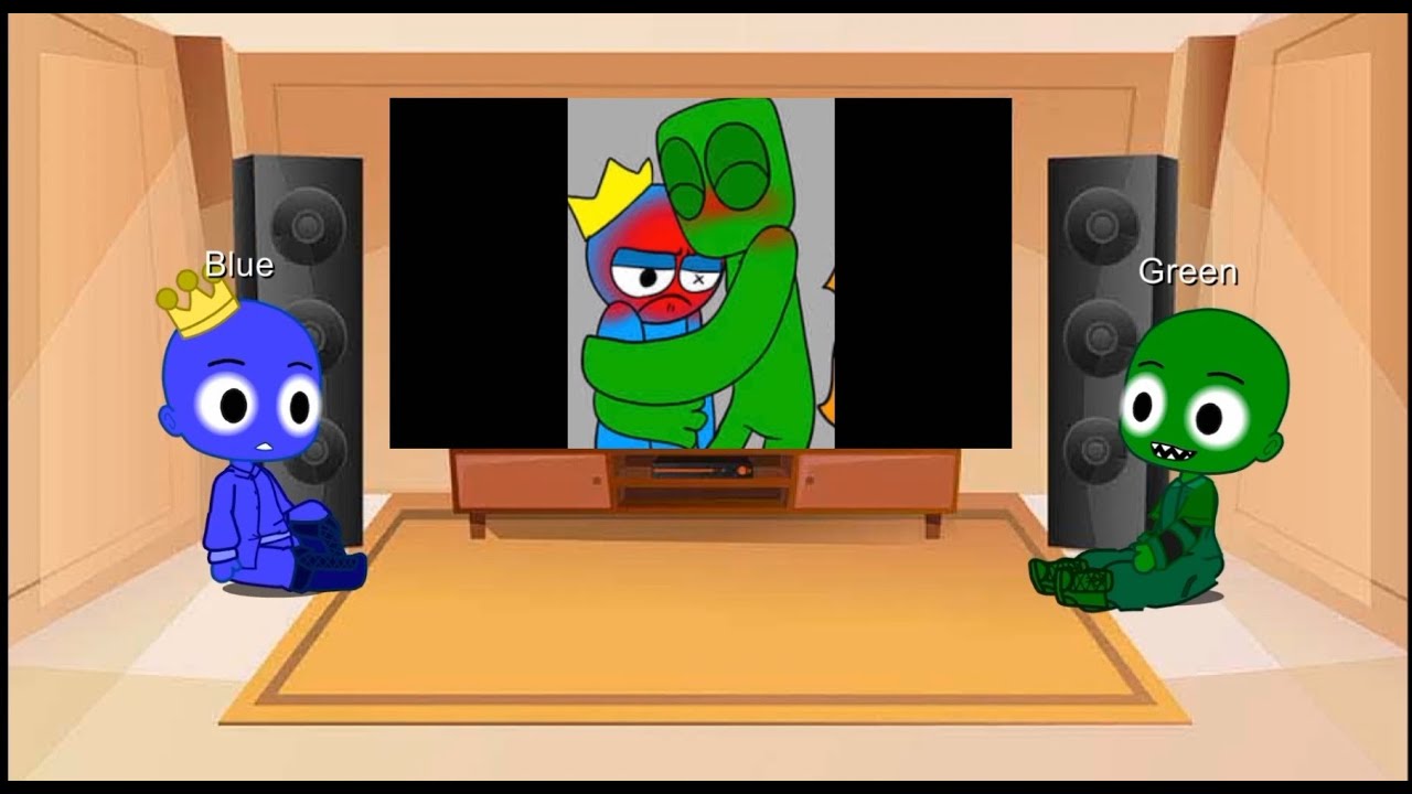 Rainbow Friends Reaction To Funny Moments Part 1 | Roblox Rainbow ...