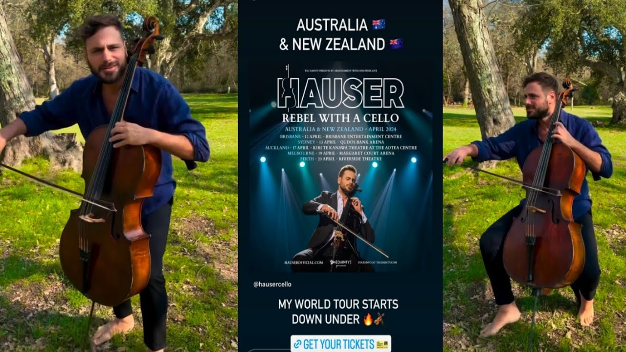 Stjepan Hauser new beutifull song Amantes and his upcoming Rebel with a ...