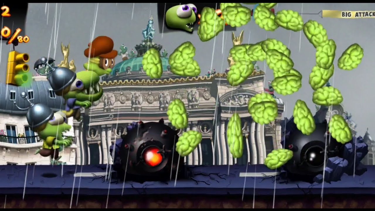 ZOMBIES LOCOS POR CEREBRO 🧠😅😅 - YouTube