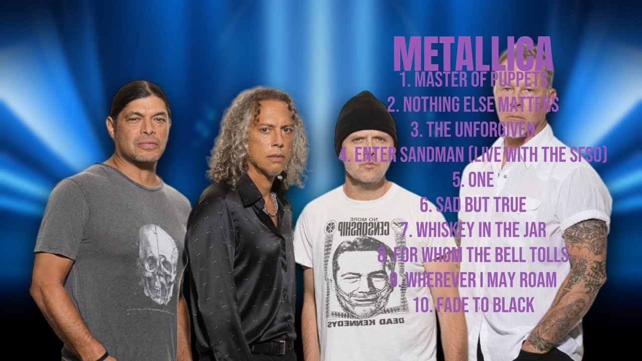 Enter Sandman-Metallica-Chart-toppers roundup for 2024-#laila - YouTube
