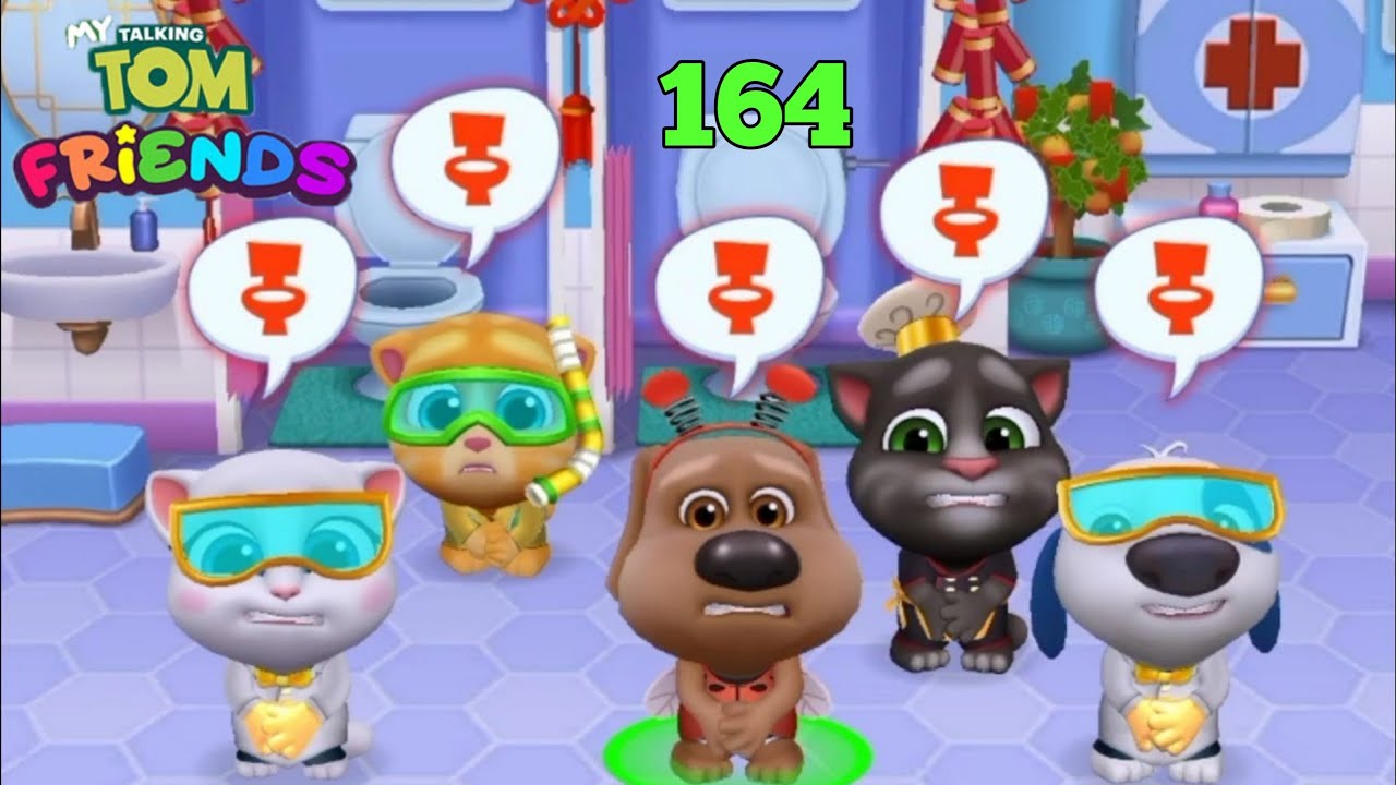 Tom Friends Are Enjoyed - My Talking Tom Friends - part 164 - GAMEPLAY ...