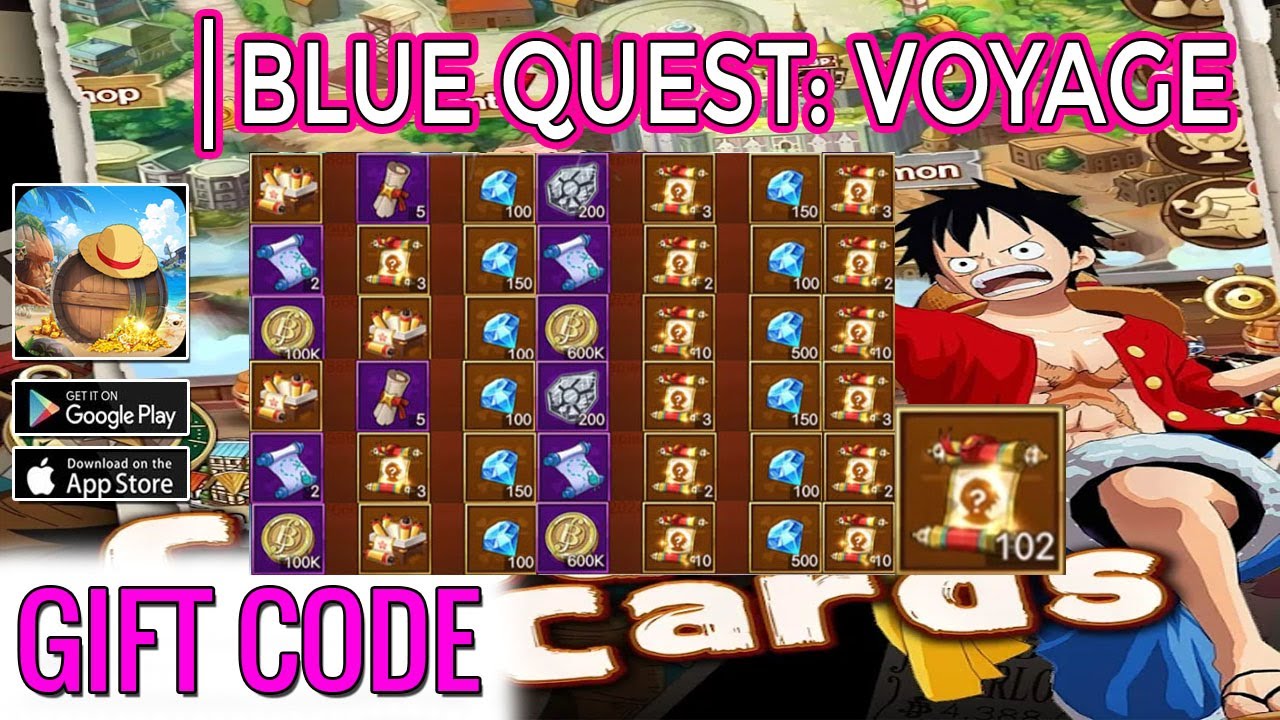 Blue Quest Voyage & 23 Gift Codes - Blue Quest Voyage All Redeem Codes ...
