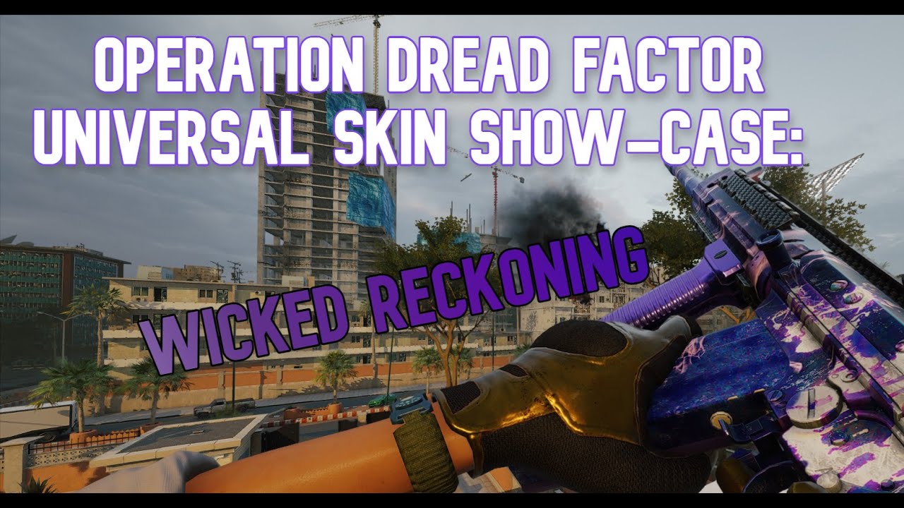 Rainbow Six Siege | Operation Dread Factor Seasonal Skin: Wicked ...