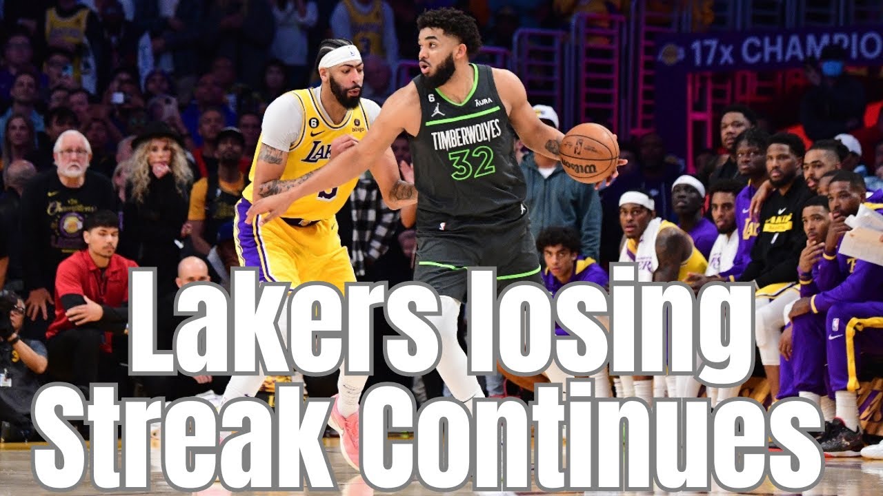 Lakers Losing Streak Continues - YouTube