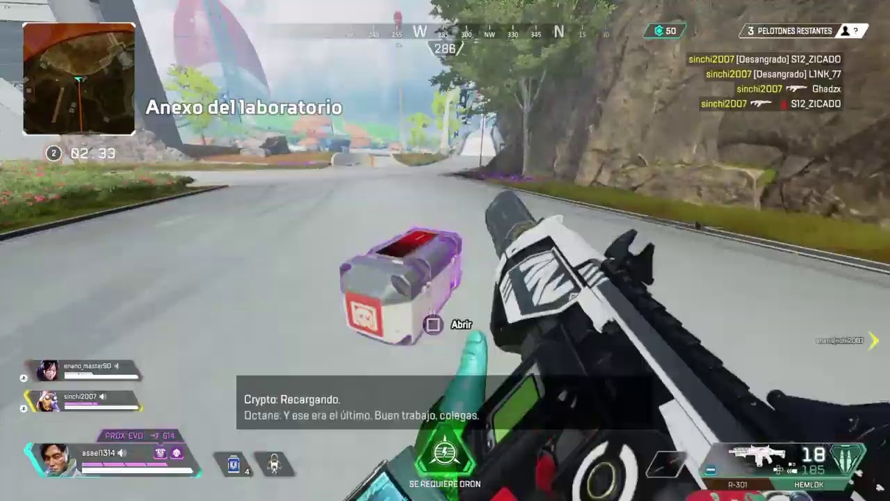 Apex legends chile/jugando apex legends temporada 7 soy malo ayuda ando ...