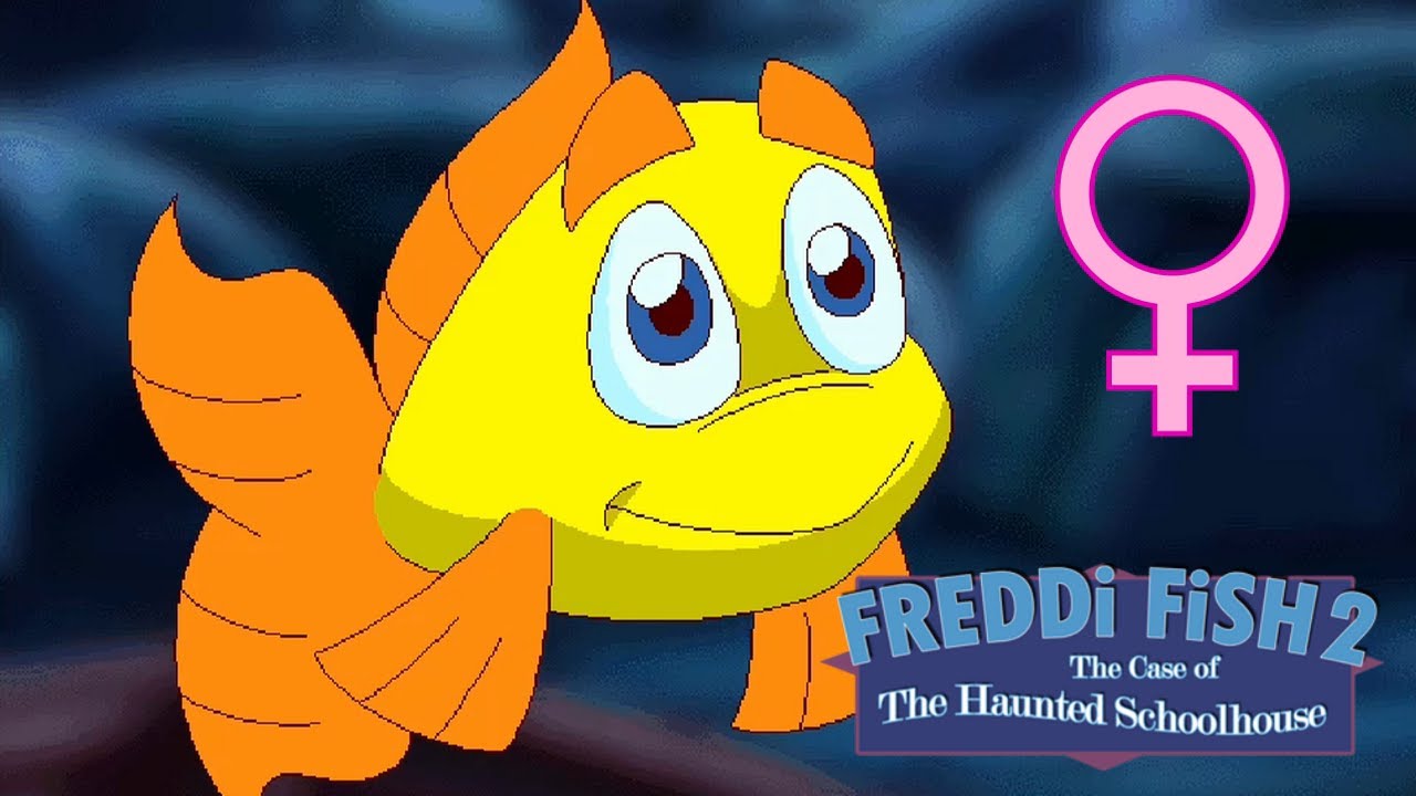 Freddi's a Girl - Freddi Fish 2: The Case of the Haunted Schoolhouse ...