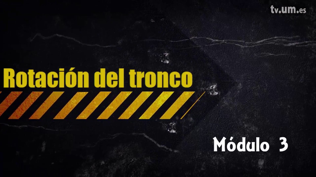 3 24 1 Rotación del tronco - YouTube