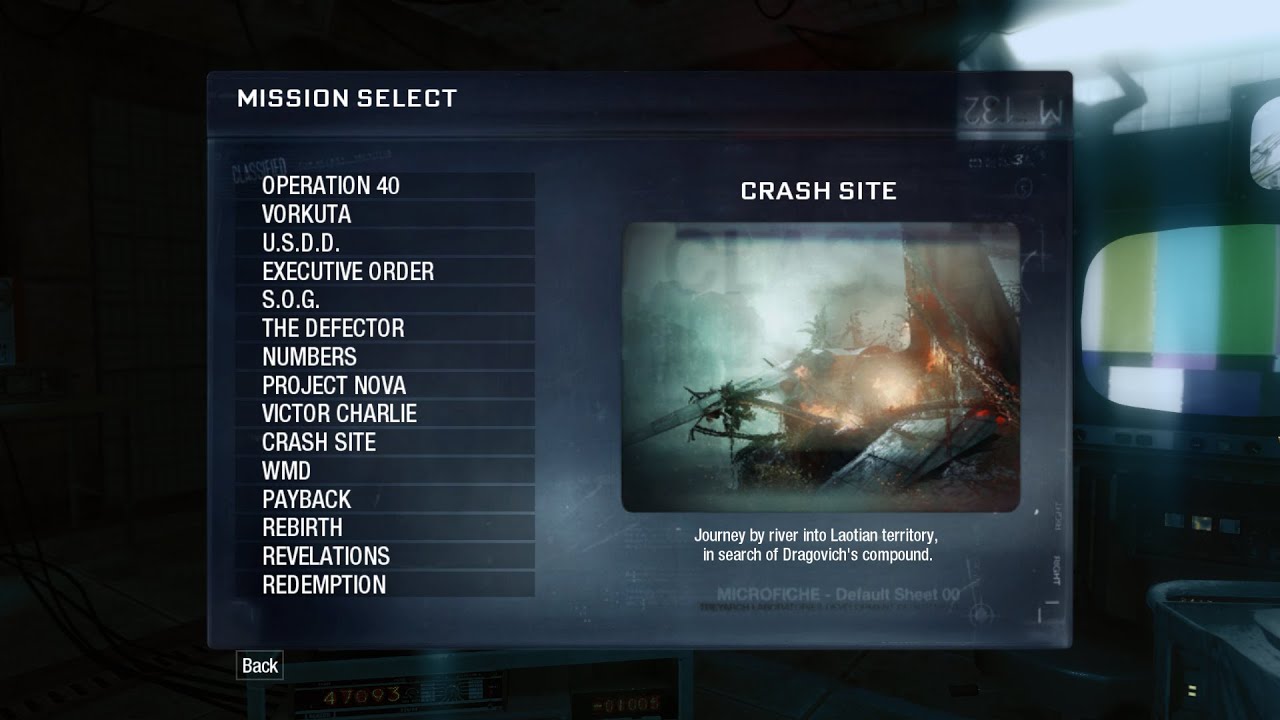 CALL OF DUTY BLACK OPS 1 Campaign Gameplay - 10. Crash Site - FULL GAME ...
