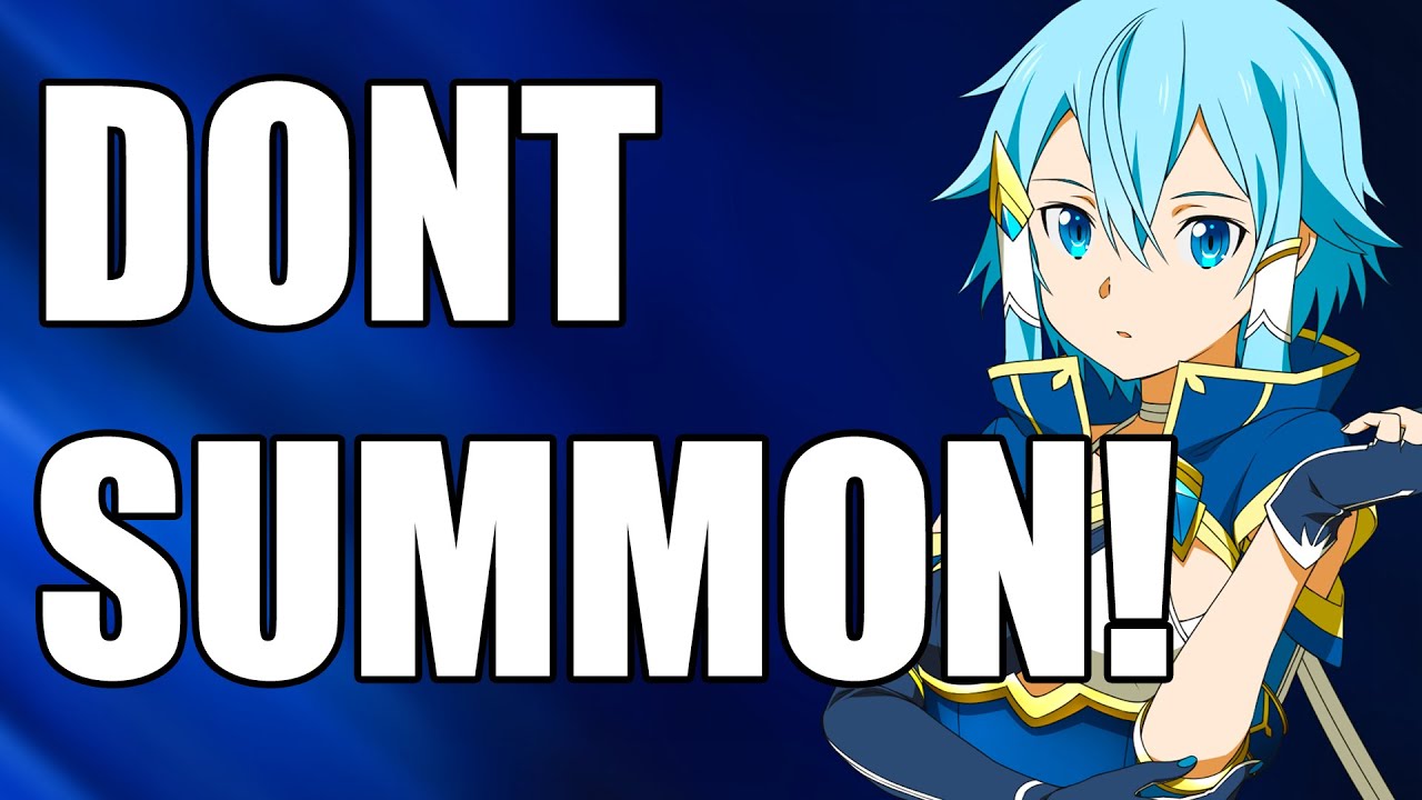 DON'T SUMMON ON THE NEW SINON BIRTHDAY BANNER! | SAO Alicization Rising ...