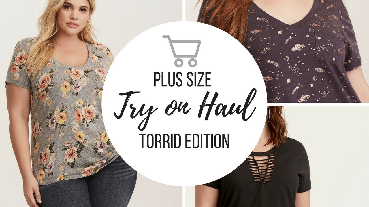 Plus Size Try On Haul | Torrid - YouTube