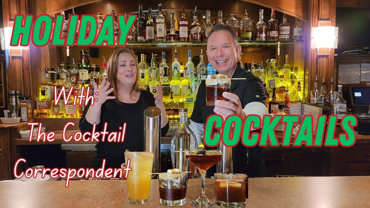 How to Make Great Holiday Cocktails for Your Guests - YouTube
