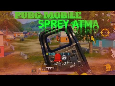 HOLOGRAFİK DÜRBÜN İLE SPREY ATMA PUBG MOBİLE #PUBGMOBİLE #PUBG 
