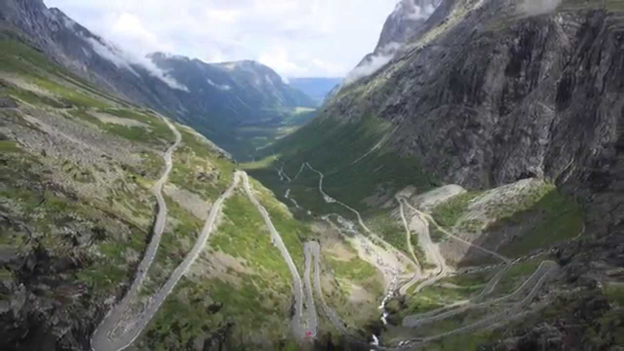 Great Roads Norway - Trollstigen - The Troll Path - YouTube