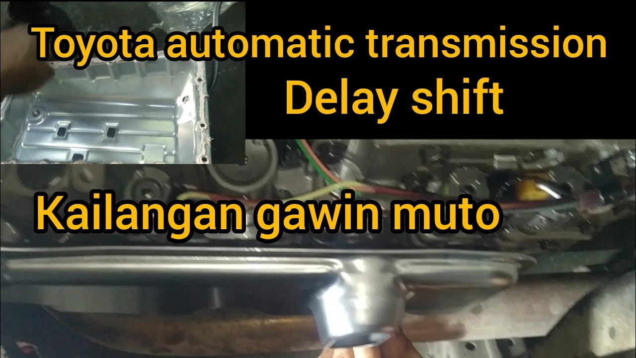 2014 Toyota Fortuner 2kd automatic transmission fluid replace - YouTube