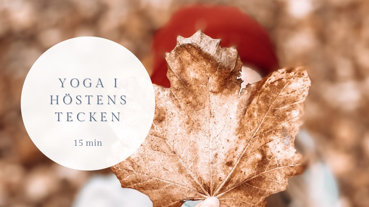15 min - Yoga i höstens tecken - YouTube