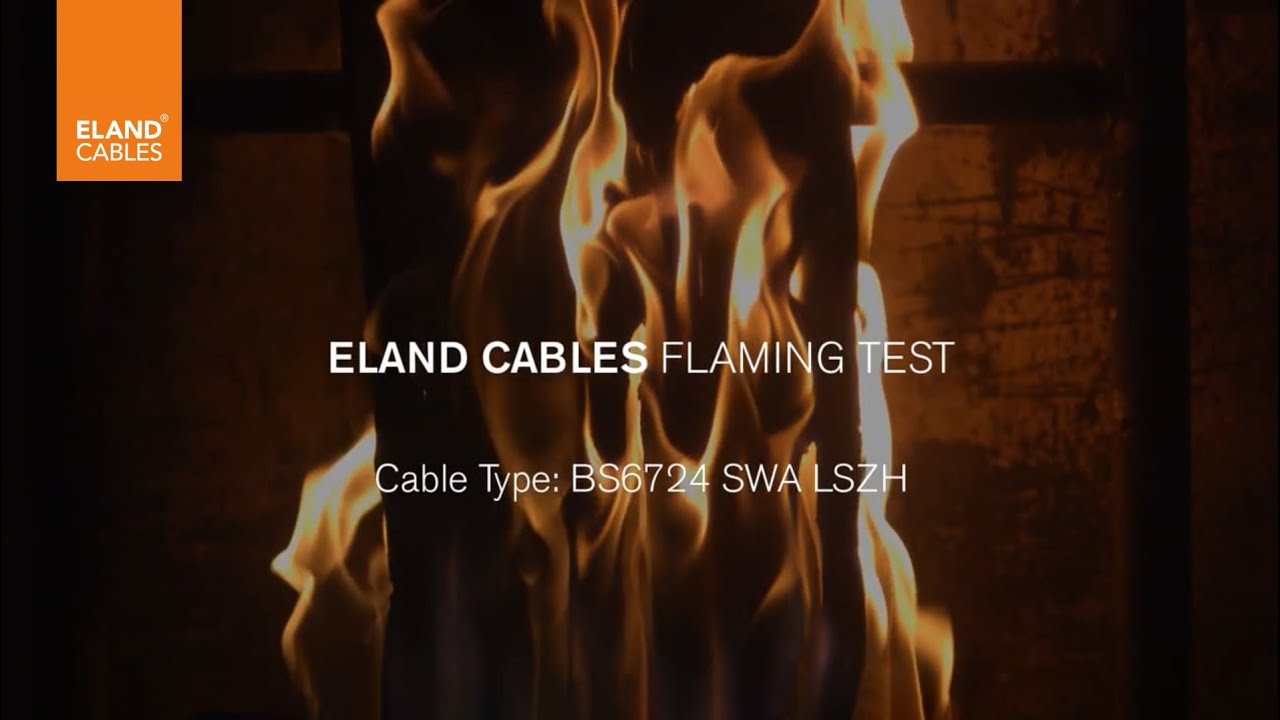 Fire Resistant Cable Test | Eland Cables - YouTube
